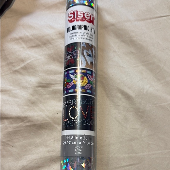 Art | Siser Holographic Htv Roll | Poshmark